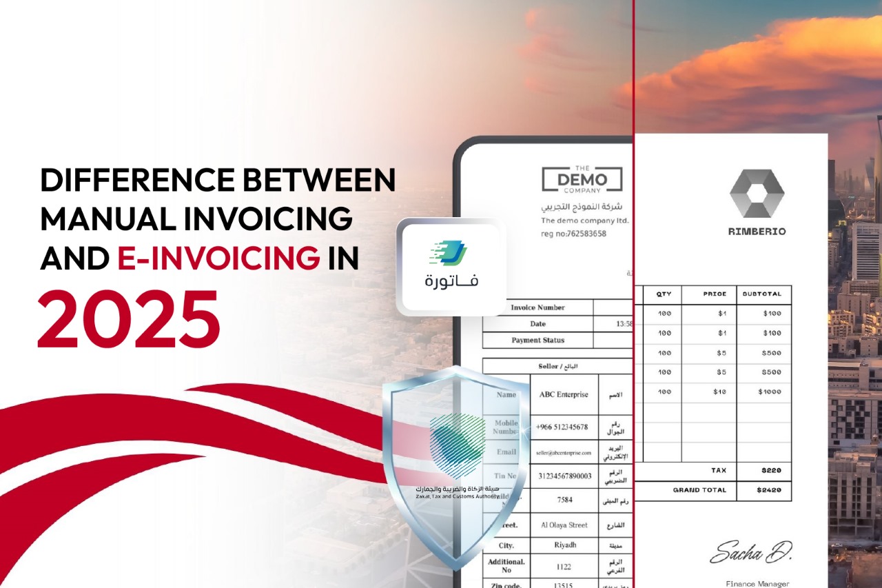 Difference Between Manual Invoicing and E-Invoicing in 2025