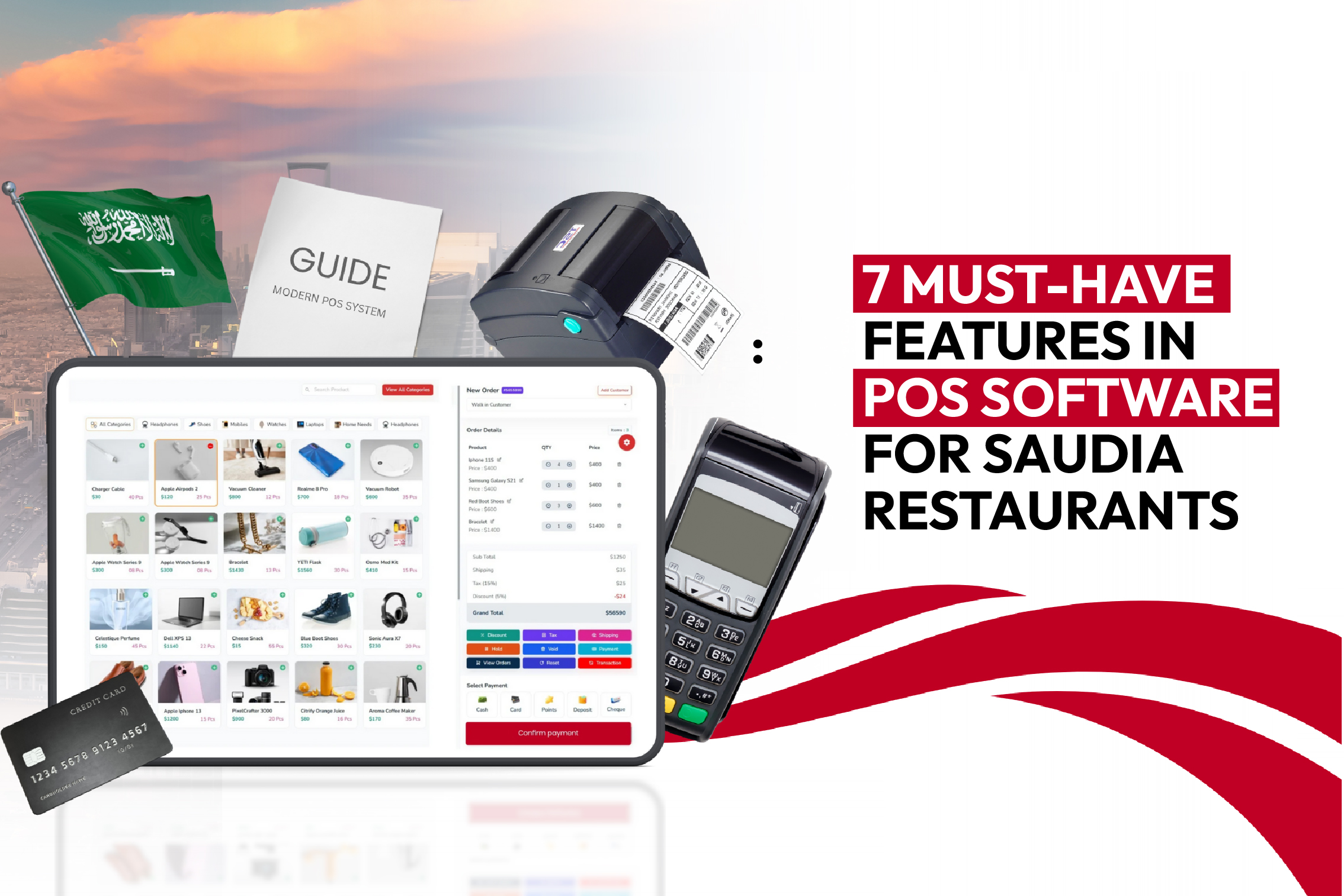 7 Essential POS Software Features for Saudi Restaurants